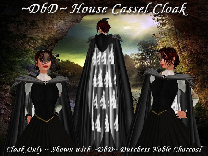 Second Life Marketplace - ~DbD~ House Cassel Ladies Cloak